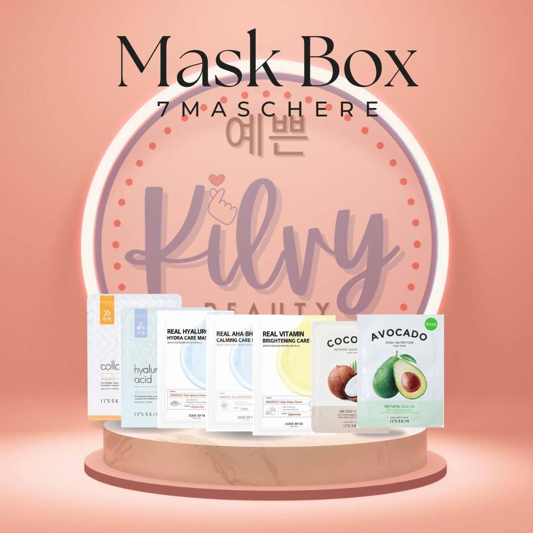 FACE MASK BOX - Maschere in tessuto – Kilvy Beauty